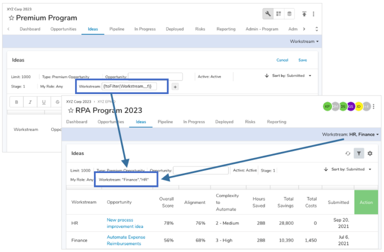 Page Filters – Shibumi Help