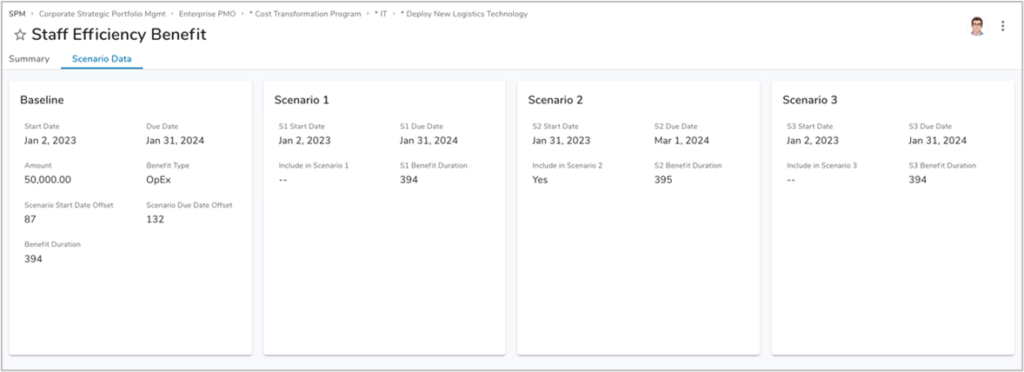 Scenario Management – Shibumi Help