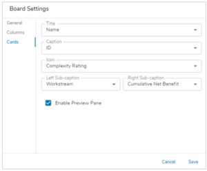 Configuring Board Sections – Shibumi Help