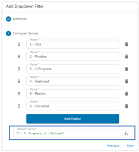 Page Filters – Shibumi Help