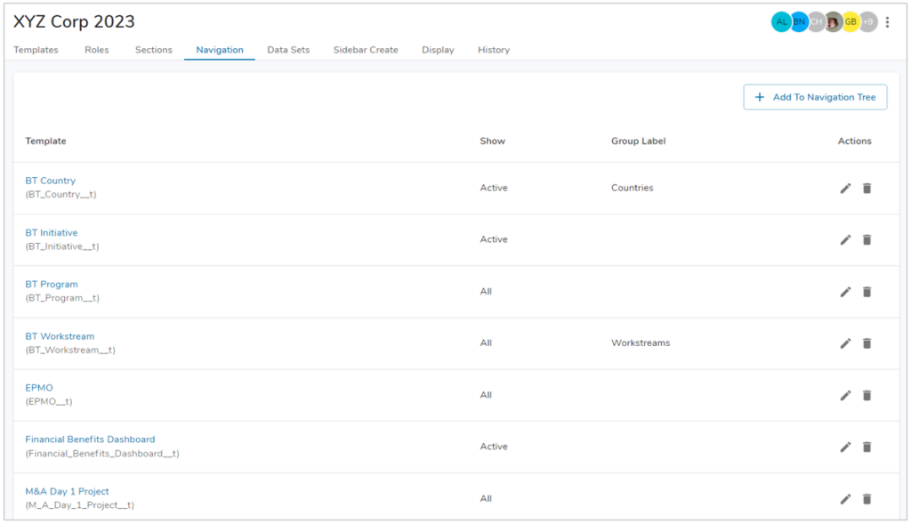 Configuring Navigation Trees – Shibumi Help