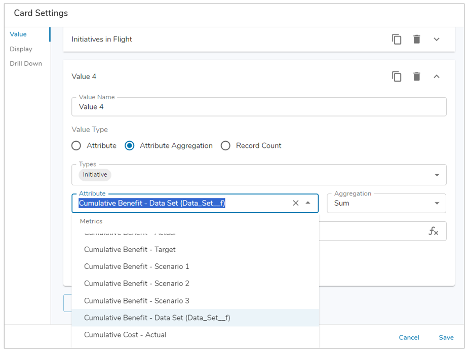 Configuring Card Sections – Shibumi Help