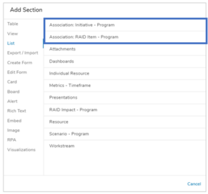 Association List – Shibumi Help