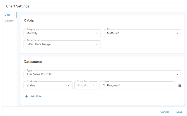 Metric Timeframe Chart Sections – Shibumi Help