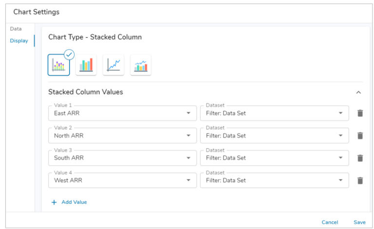 Configuring Metric Timeframe Chart Sections – Shibumi Help