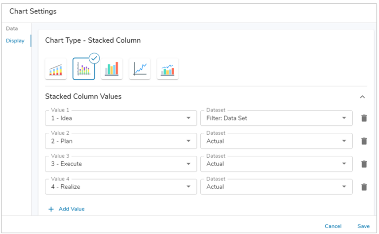 Metric Timeframe Chart Sections – Shibumi Help