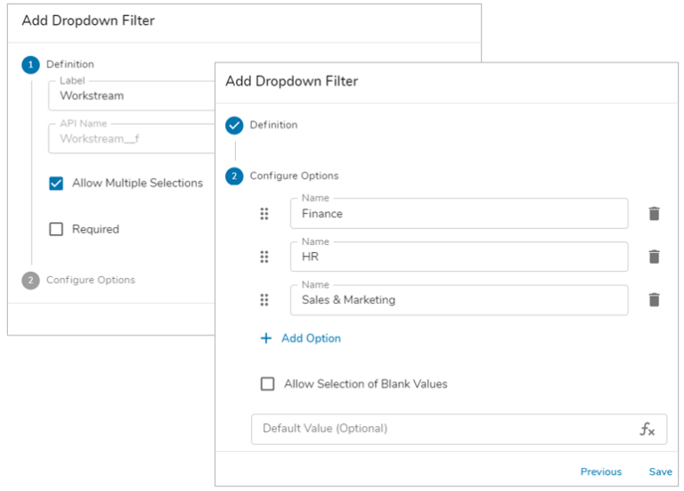Page Filters – Shibumi Help