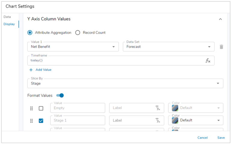 Multiple Axis Charts: Column and Stacked – Shibumi Help