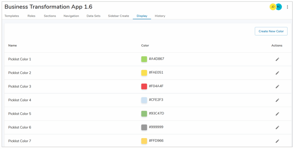 Configuring App Colors – Shibumi Help