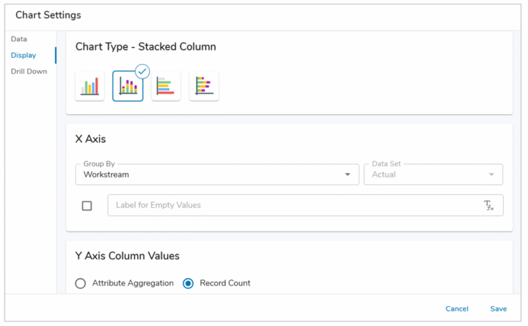 Multiple Axis Charts: Bar/Column and Stacked Bar/Column – Shibumi Help